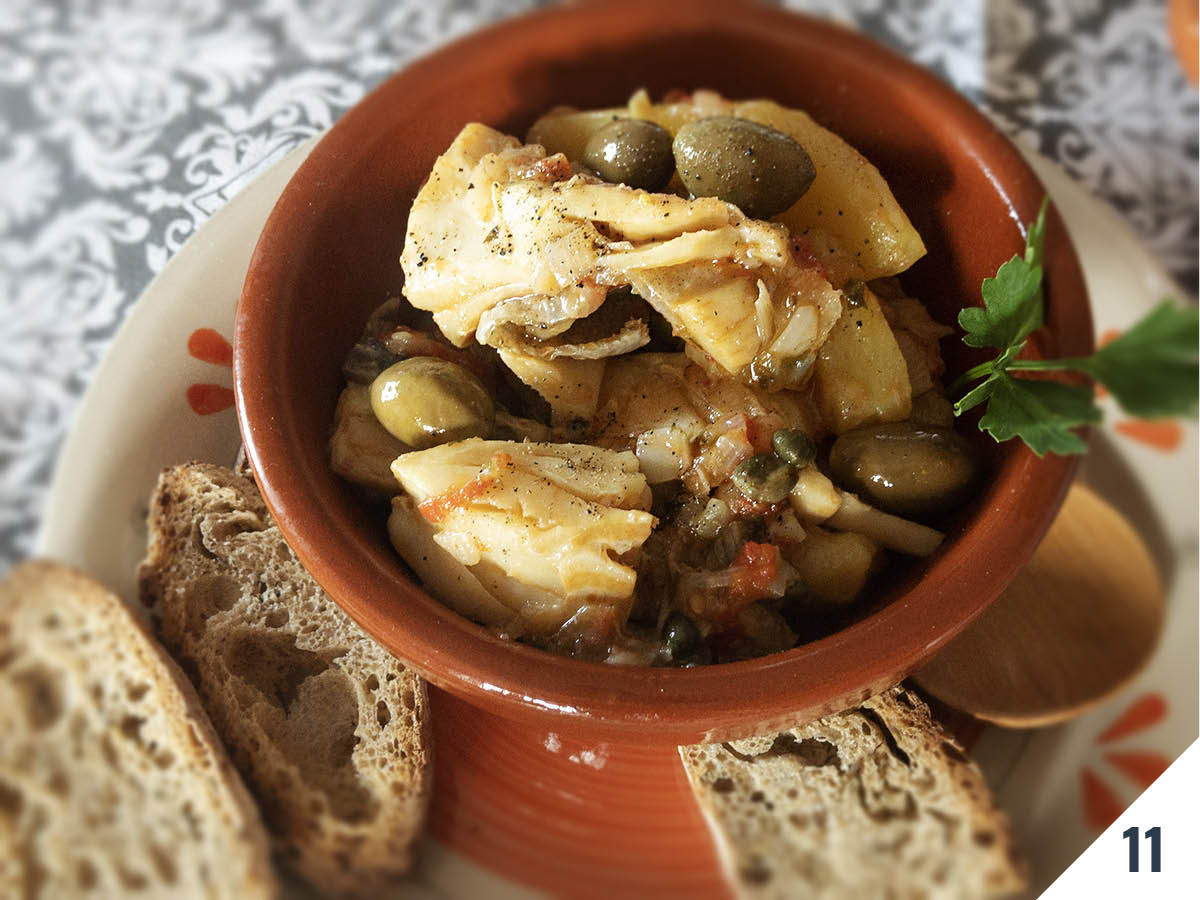 stoccafisso alla reggina - Calabria nel Piatto